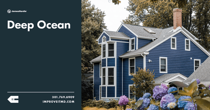 Deep Ocean - James Hardie Siding Colors